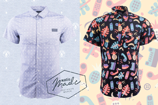 Custom Button Up - Kotis Design