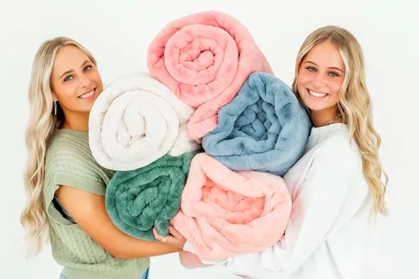 Minky Couture blankets - Kotis Design